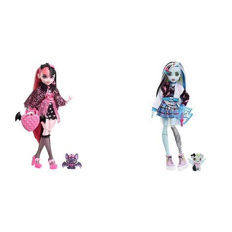 Monster High Draculaura Doll And Monster High Doll Frankie Stein