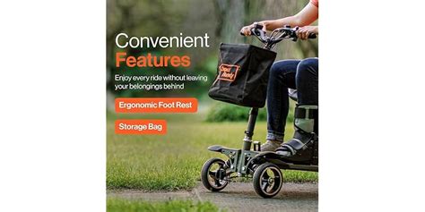 Superhandy Passport Pro Mobility Scooter Supports Up To 330 Lbs