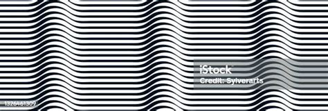 기하학적 물결 선 원활한 패턴 벡터 3d 차원 끝없는 배경 화면 디자인 이미지 스트라이프 곡선 경작 질감 0명에 대한 스톡 벡터 아트 및 기타 이미지 Istock