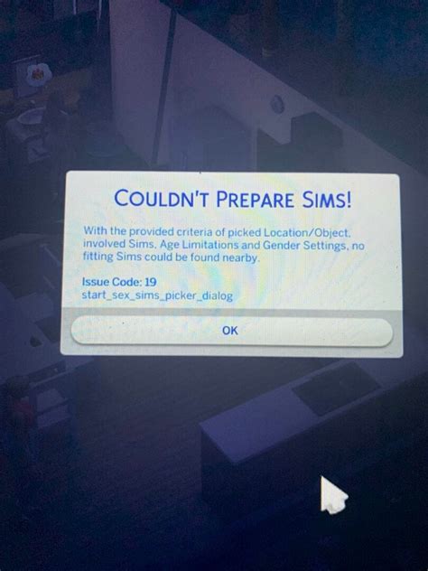 WW Sims Positioned Wrong During Animations And Code 19 Issue Technical Support WickedWhims