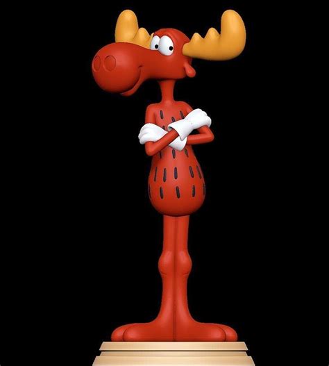 Bullwinkle J Moose And Shaggy Scooby Doo 3d Print Model Softarchive