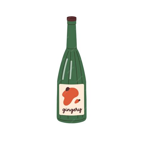 Premium Vector Fresh Ginger Flavored Drink Spicy Gingery Detox
