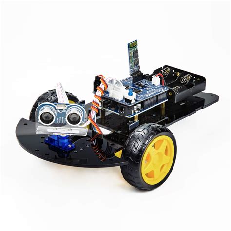 Uctronics Bluetooth Robot Car Kit For Arduino With Uno R3 Hc Sr04