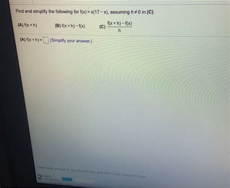 Solved The Equation Below Specifies A Function Determine