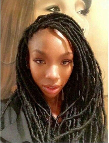 Brandys Faux Locs Hair Inspiration Beautiful Braids Hair