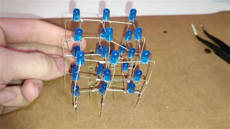 Proyecto Cubo Led X X Controlado Con Arduino RobotUNO