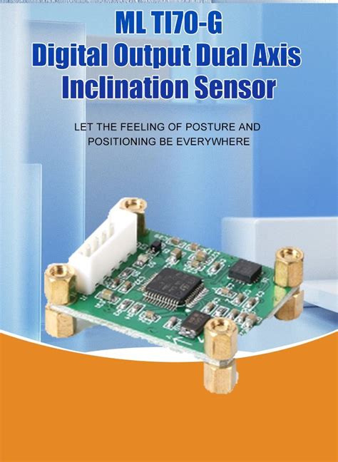 Digital Output RS485 RS422 RS232 Ttl Biaxial Inclinometer Module With High Accuracy For Charging