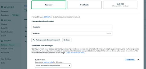 Mongodb Atlas Tapdata 文档中心