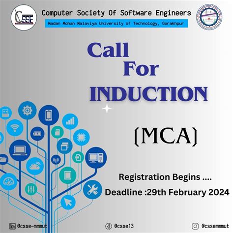 Computer Society Of Software Engineers On Linkedin Csse Announces Mca First Year Induction Get