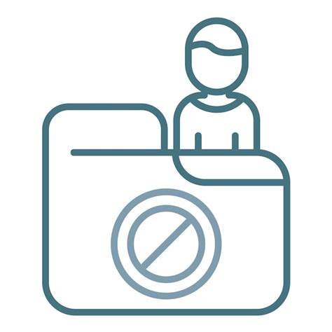 Premium Vector Sensitive Personal Data Duotone Illustration