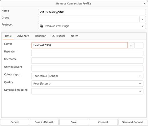 How To Use Vnc With Ssh Tunnel To Access A Linux Machine