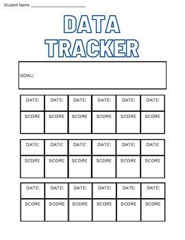 IEP Data Tracker Babe Data Tracker By TruelifeTEACH TPT