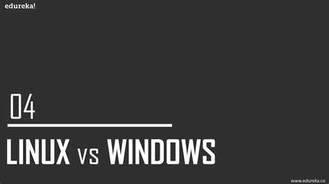 Linux Vs Windows Edureka Ppt