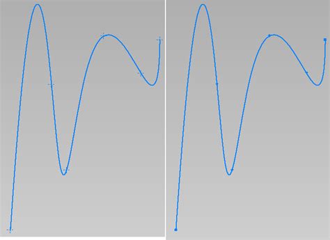 Visibility Of Spline End Square Autodesk Community