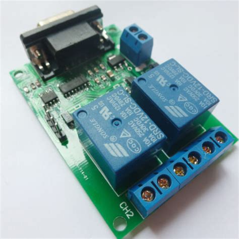 4ch Pc Rs232 Relay Board Uart Com Serial Ports Ubuy India