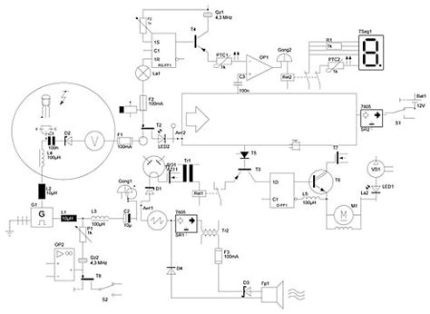 간단한 전기 회로도