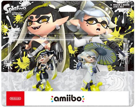 Nintendo Amiibo Alterna Set Marie And Carie Splatoon Collection In