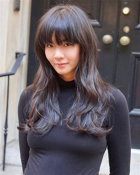 9 Bangs Trends To Help Frame Your Face — See Photos Allure Bangs For