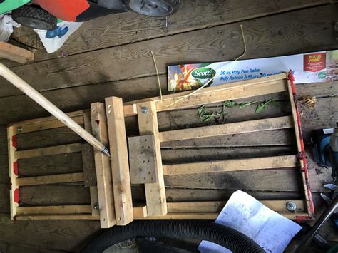 My DIY Lawn Leveller Save A Few Bucks Lawn Care Forum
