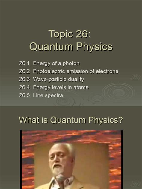 Ch 16 Quantam Physics Pdf Photoelectric Effect Emission Spectrum