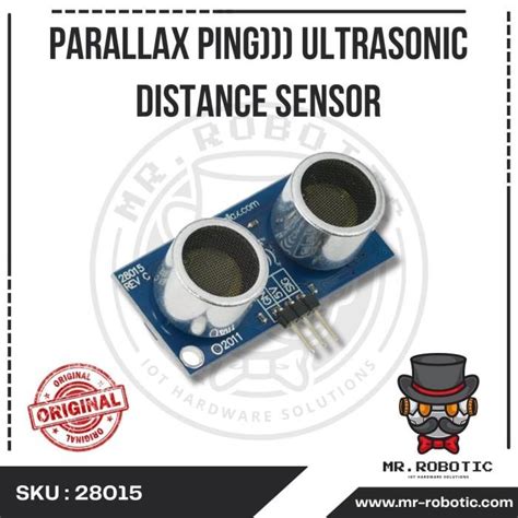 Jual Sensor Ultrasonic Ping Parallax 100 Original Parallax Shopee