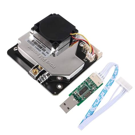 aokin pm 센서 sds011 고정밀 pm2 5 대기 오염 감지 센서 모듈 슈퍼 먼지 센서 arduino 용 디지털 출력