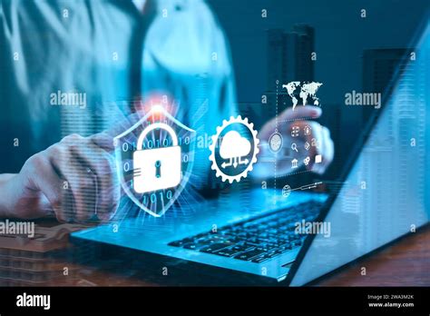 Cybersecurity Privacy Data Protection And Encryption Concept Internet