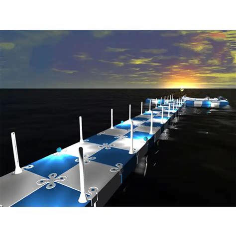 Modular Floating Pontoon Systems Floating Pontoon Dock For Barges Jetty