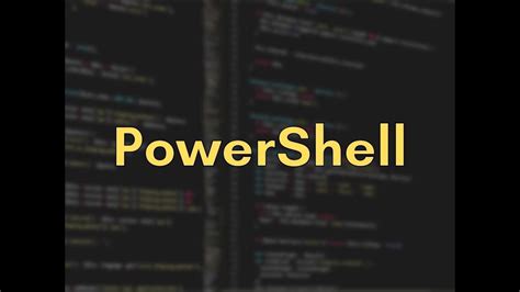 Một số câu lệnh PowerShell Cơ Bản Developers Nên Biết Windows