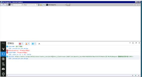 022 Throw Error In Ie11 · Issue 210 · Ant Designant Design Pro · Github