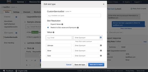 Building A Chatbot With Couchbase Amazon Lex And Nodejs The