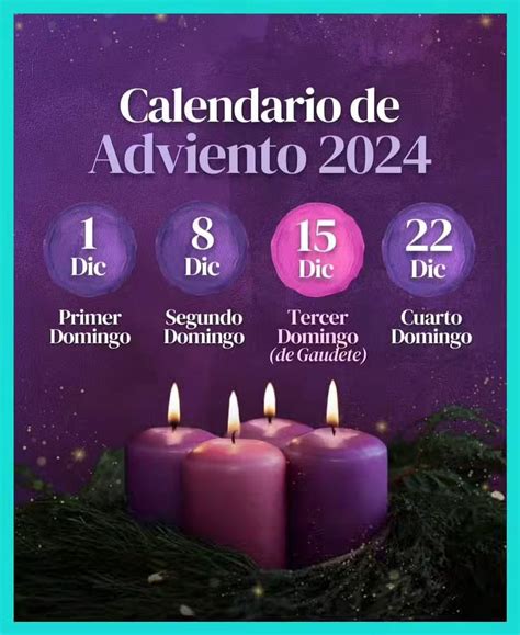 Calendario De Adviento 2024 🙏 ️🙏 El Domingo 1 De Diciembre Inicia El