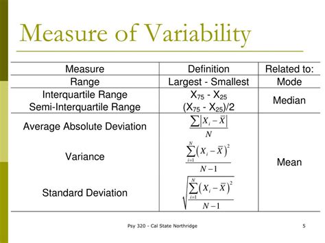 PPT Measures Of Variability Descriptive Statistics Part PowerPoint