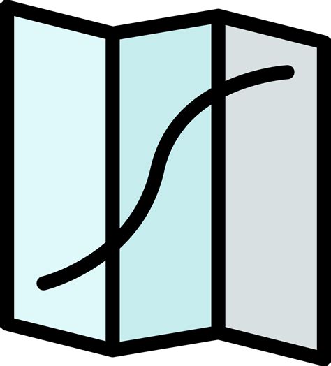 Map Location Navigation Pin Flat Color Icon Vector Icon Banner Template 19111178 Vector Art At