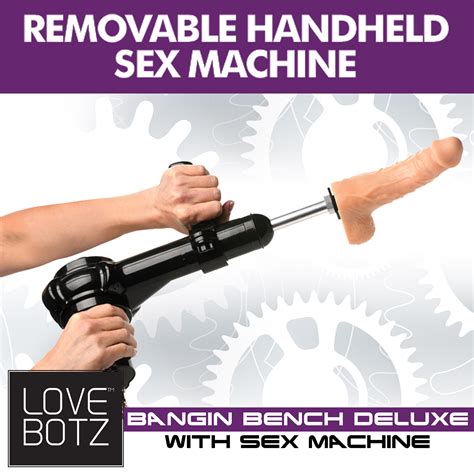 Deluxe Bangin Bench With Sex Machine The BDSM Toy Shop