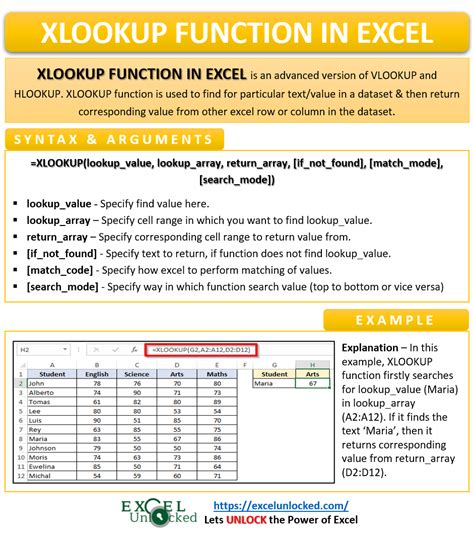 Xlookup Function In Excel Advanced Lookup Excel Unlocked