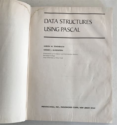 Data Structures Using Pascal 65719921