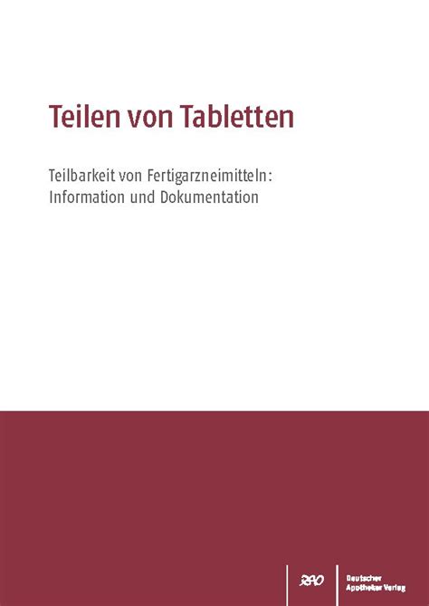 Prüfprotokolle Fertigarzneimittel Und Medizinprodukte Block Mit 50