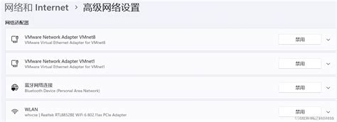 windows11系统的电脑中出现网络适配器vmnet1和vmnet8消失问题解决 vmnet1和vmnet8不见了 csdn博客