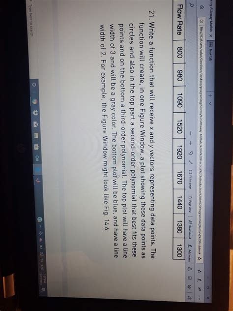 Solved Rmy Attaway Matlab X New Tab X