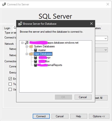 Why Does Ssms Object Explorer Hide Azure Sql Databases That Visual