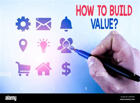 Writing Note Showing How To Build Value Question Business Concept For Ways For Developing
