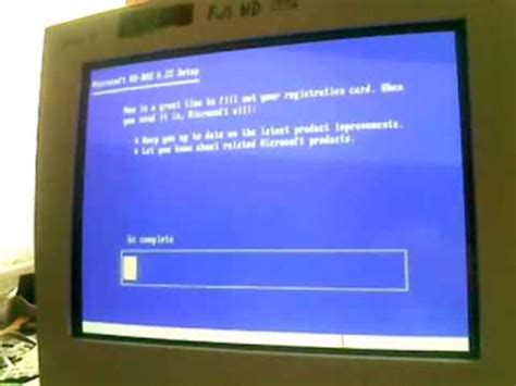 MS DOS Setup YouTube