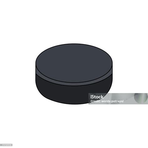 아이 그림 만화 벡터 일러스트 레이 션 아이스 하키 퍽 낙서 스타일에 고립 Championship에 대한 스톡 벡터 아트 및 기타 이미지 Championship 개체