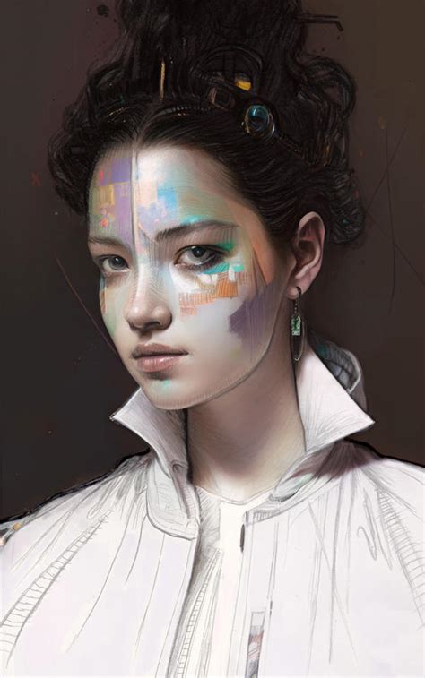Cyberpunk Girl By Vancoralart On Deviantart
