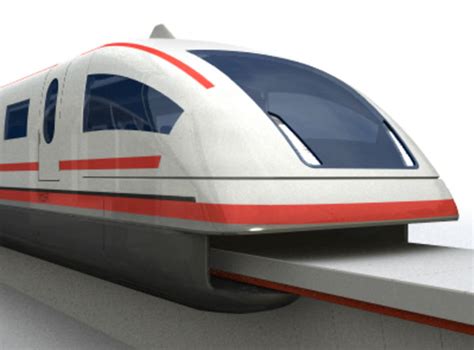 Maglev Train 3d Model 3ds Lwo Lw Lws