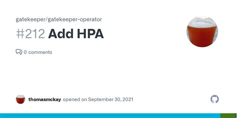 Add Hpa · Issue 212 · Gatekeepergatekeeper Operator · Github
