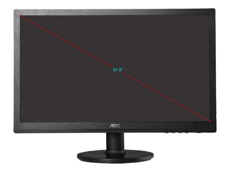 AOC E2260Swdn 22 LED LCD Monitor 16 9 5 Ms Newegg Com