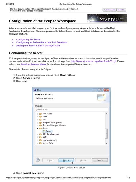 Eclipse Workspace Configuration Pdf Eclipse Software Databases