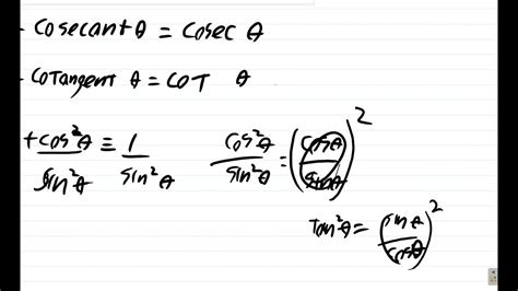 Trigonometric Identities Part 4 Youtube